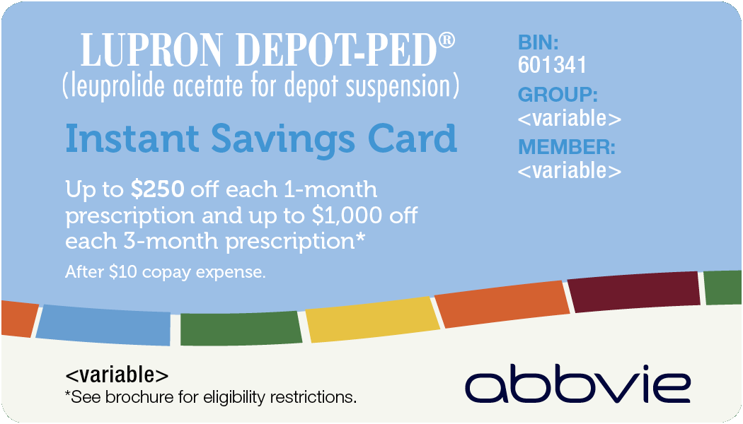 Support PLUS & Resources | LUPRON DEPOT-PED® (leuprolide acetate for ...